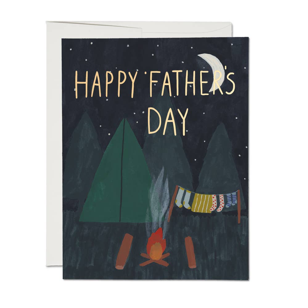 Camping Father's Day Greeting Card – Earthen