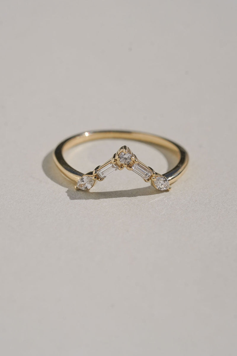14K Summit Diamond Ring – Earthen