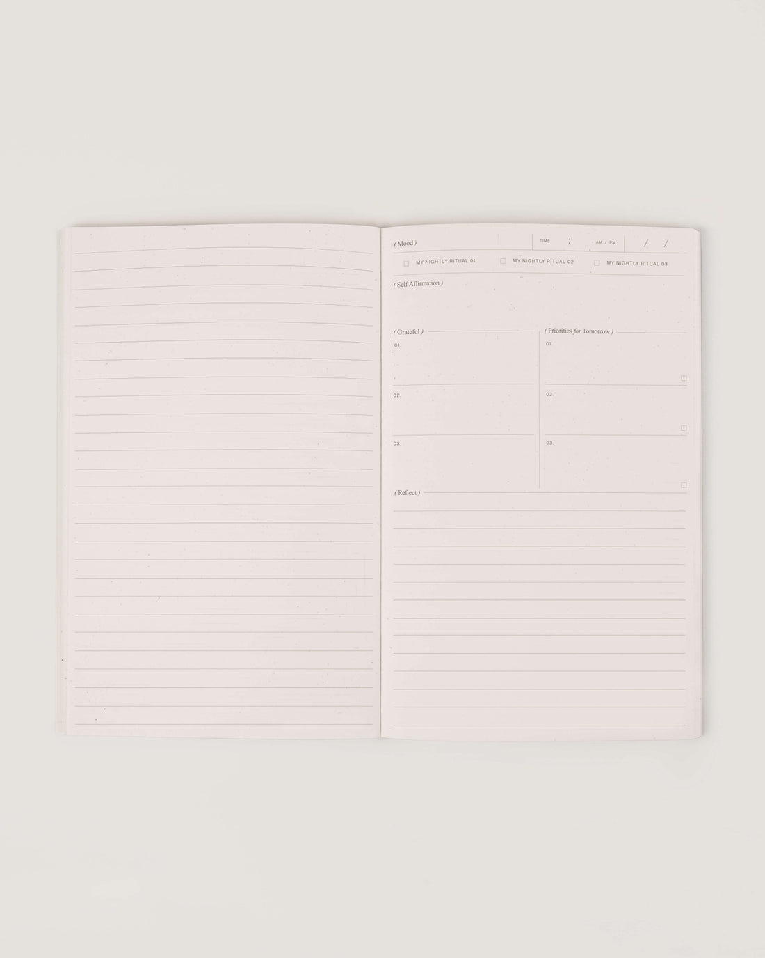 Night Routine Journal – Earthen