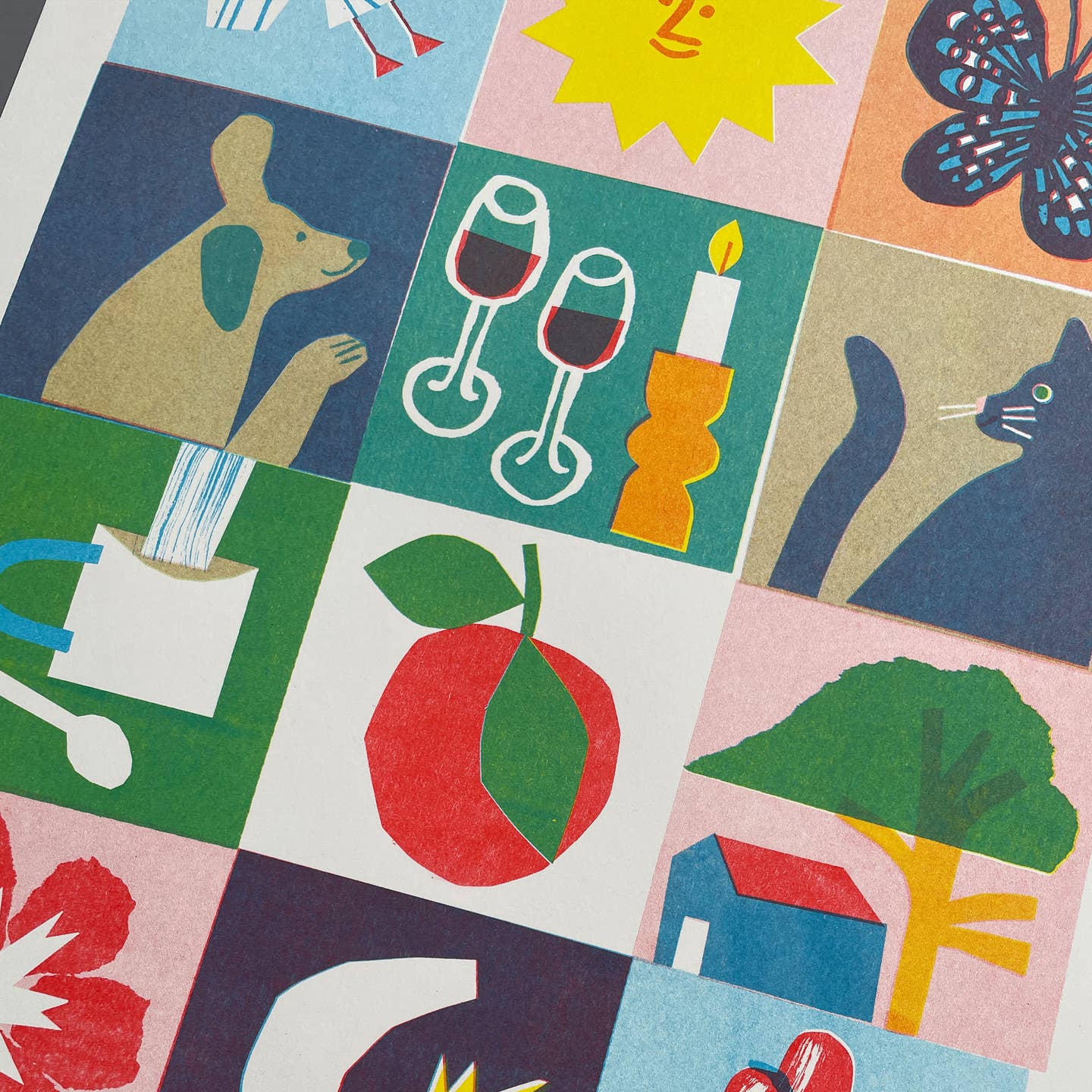 Life Is Rich Print – Earthen