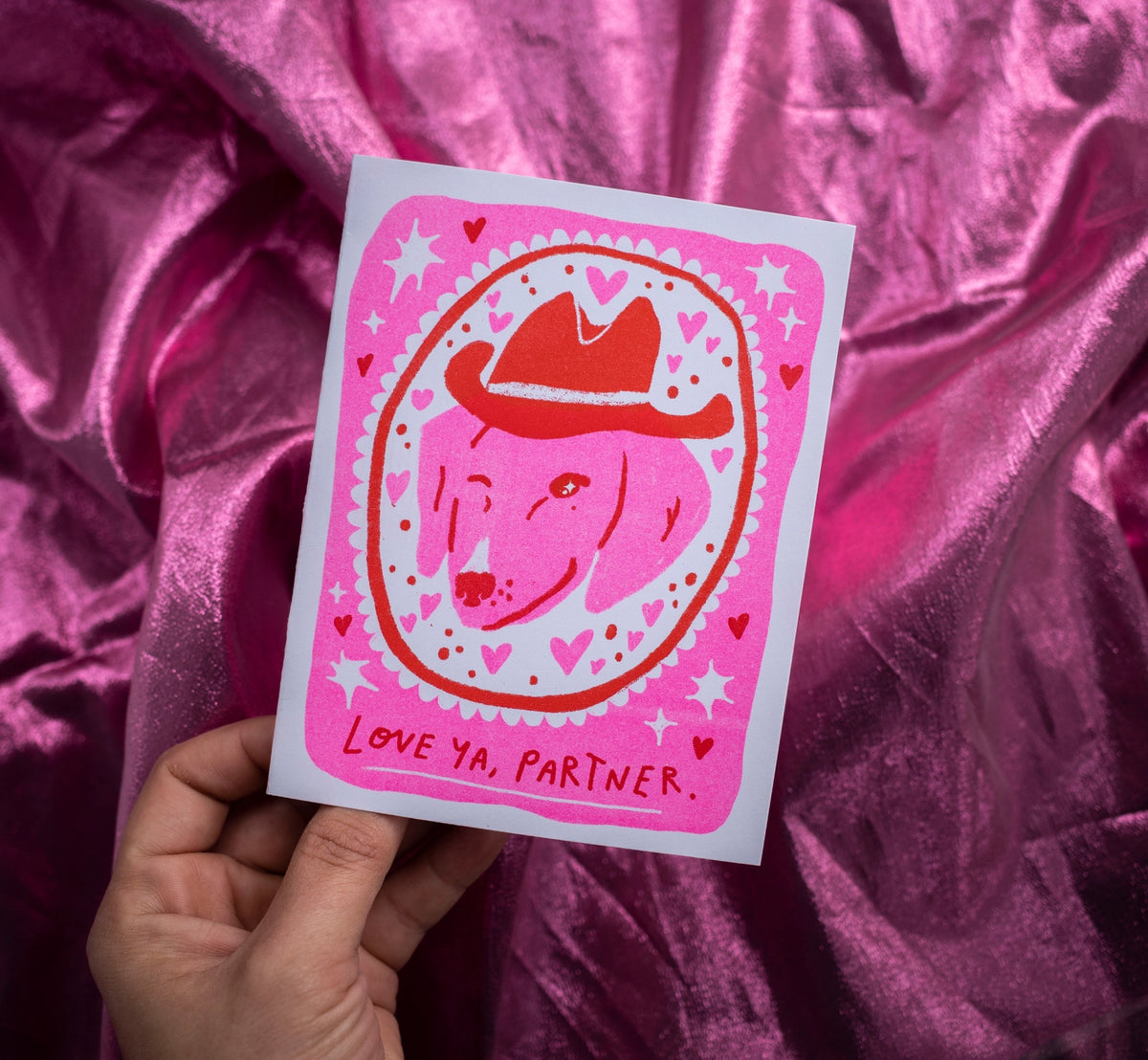 Love Ya Partner Greeting Card – Earthen