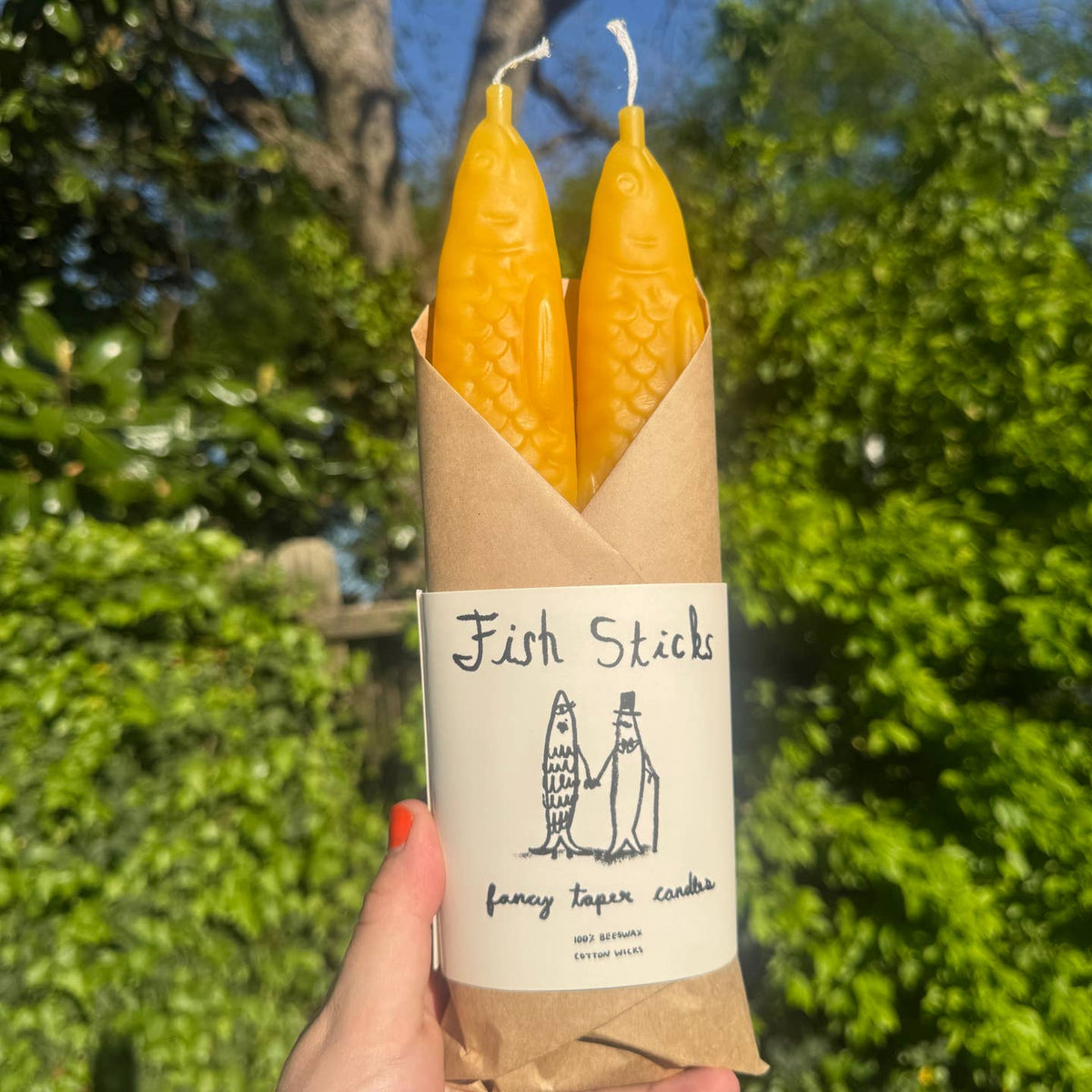 Fish Sticks Taper Candles – Earthen