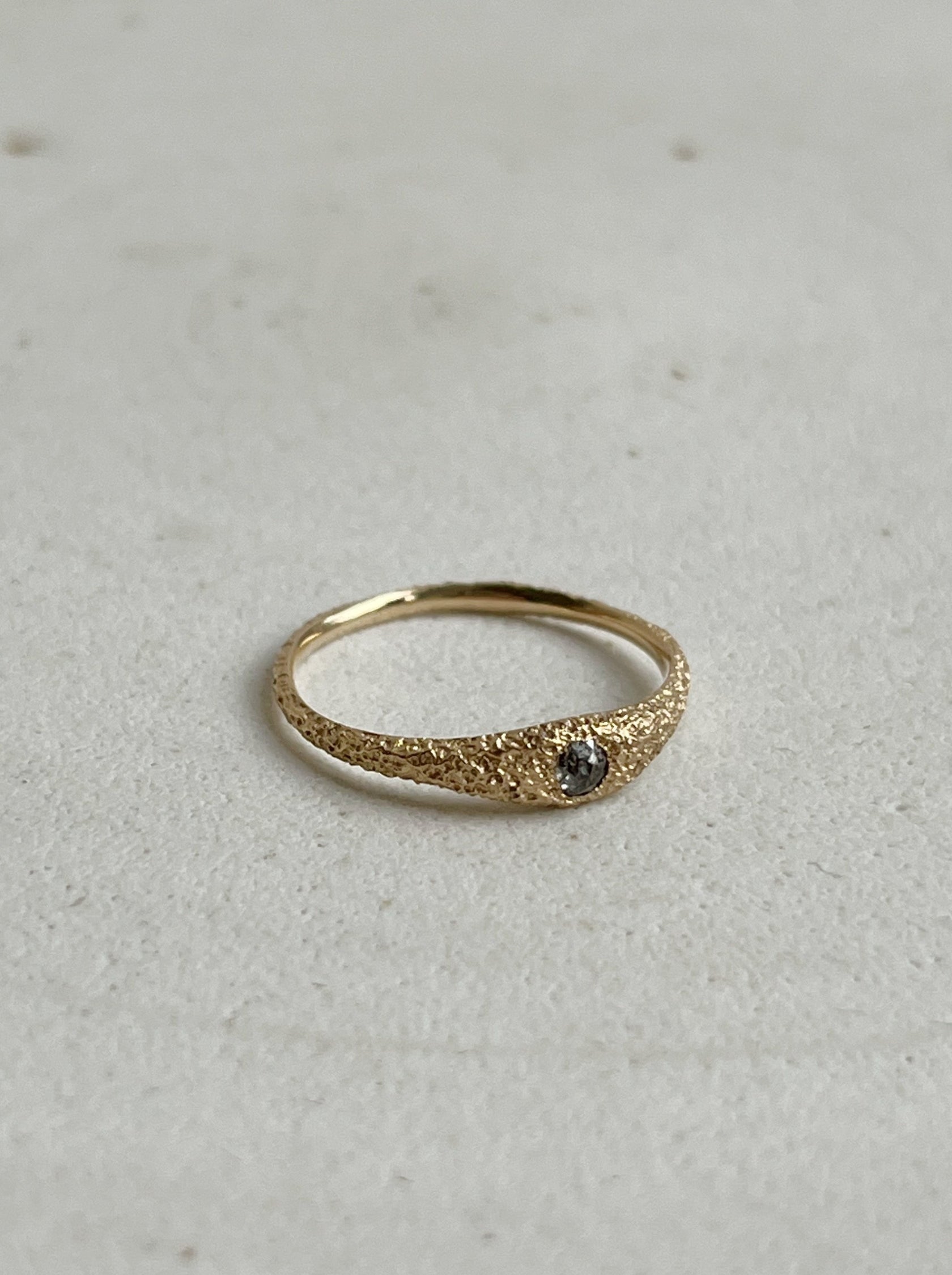 Desert Solitaire Ring – Earthen