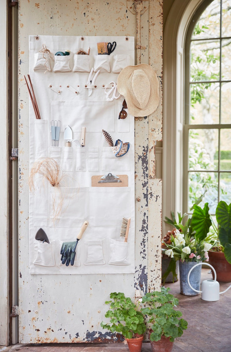 Large Canvas Wall Organizer – Earthen