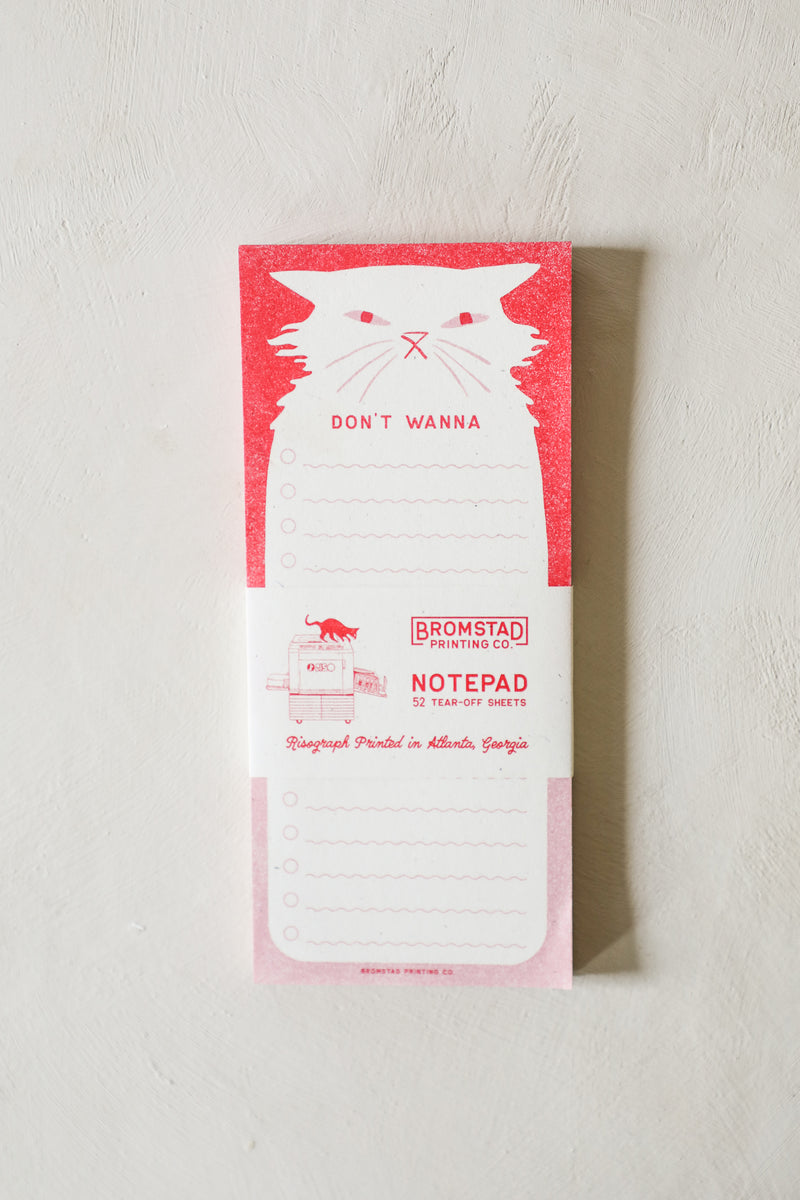 Don't Wanna Check List – Earthen