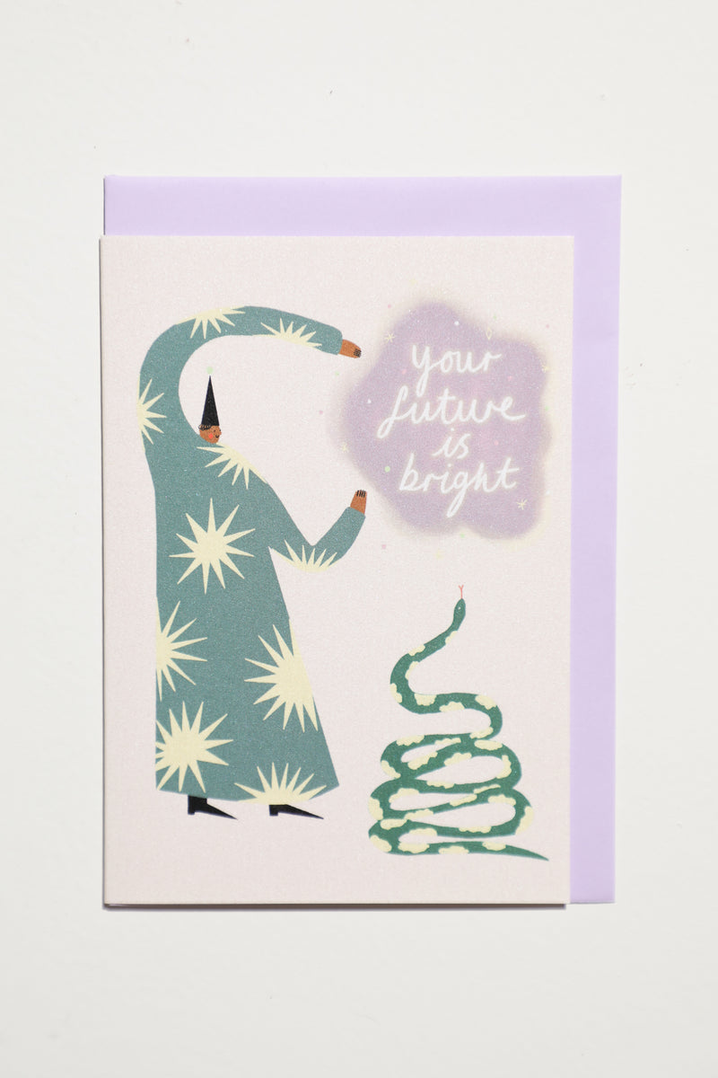 Bright Future Greeting Card – Earthen