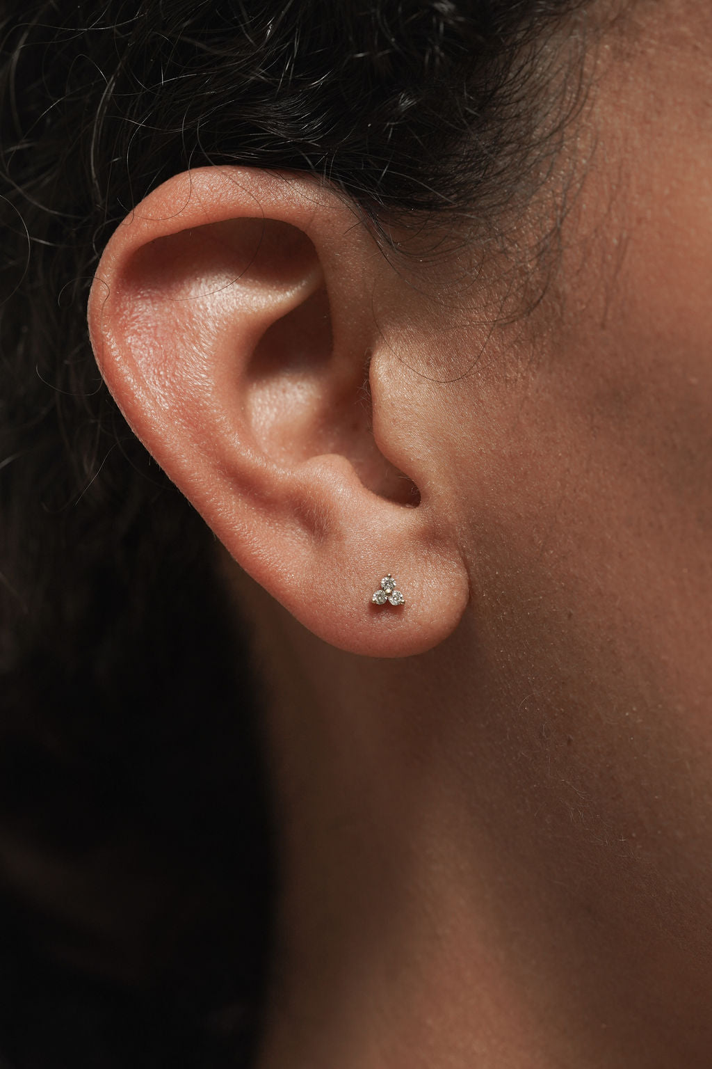 Diamond Cluster Studs – Earthen