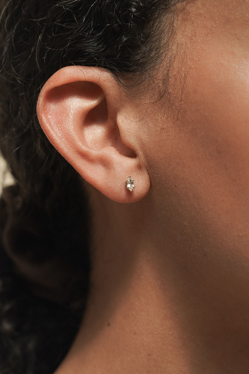 Marquise Diamond Studs – Earthen