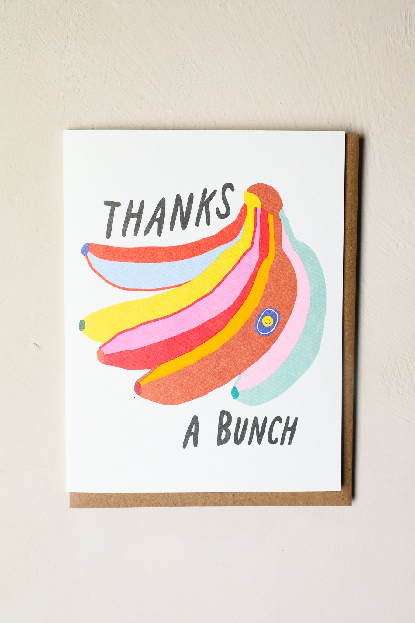 Thanks A Bunch Greeting Card – Earthen