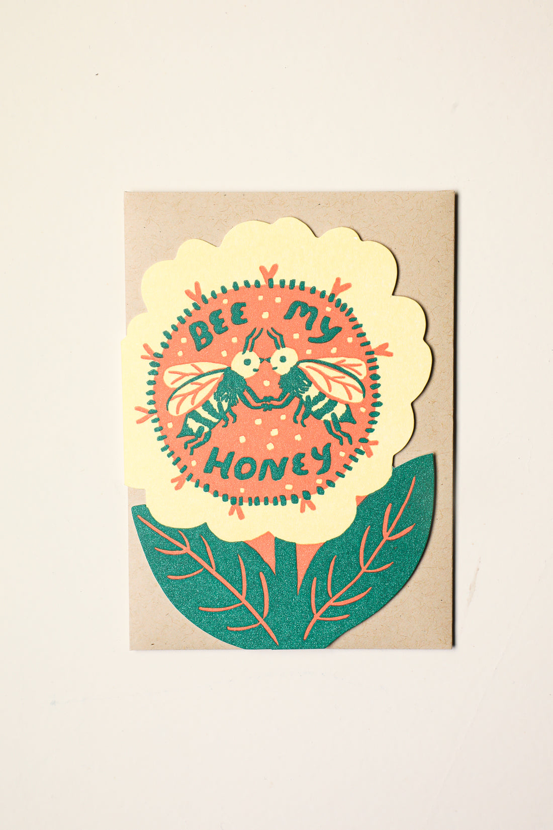 Bee My Honey Greeting Card – Earthen