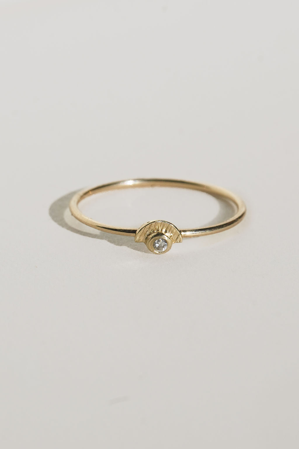 Sunshine Diamond Ring / 14K Gold – Earthen