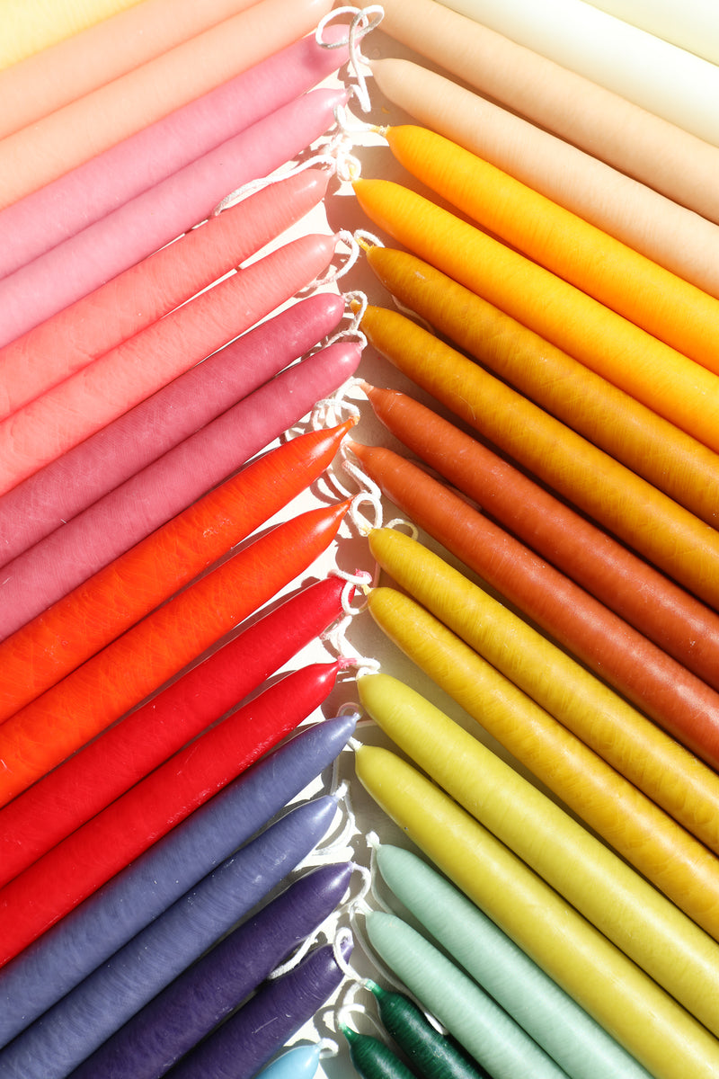 Hand Dipped Taper Candles - 12" – Earthen