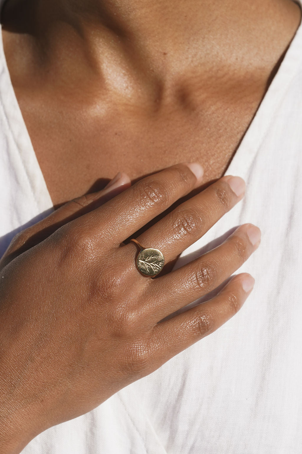 Wildflower Ring - Gold Vermeil – Earthen