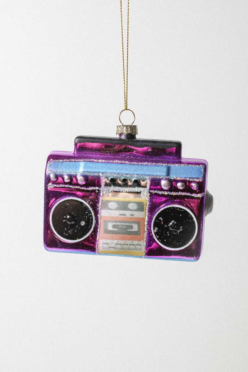 Boombox Ornament – Earthen