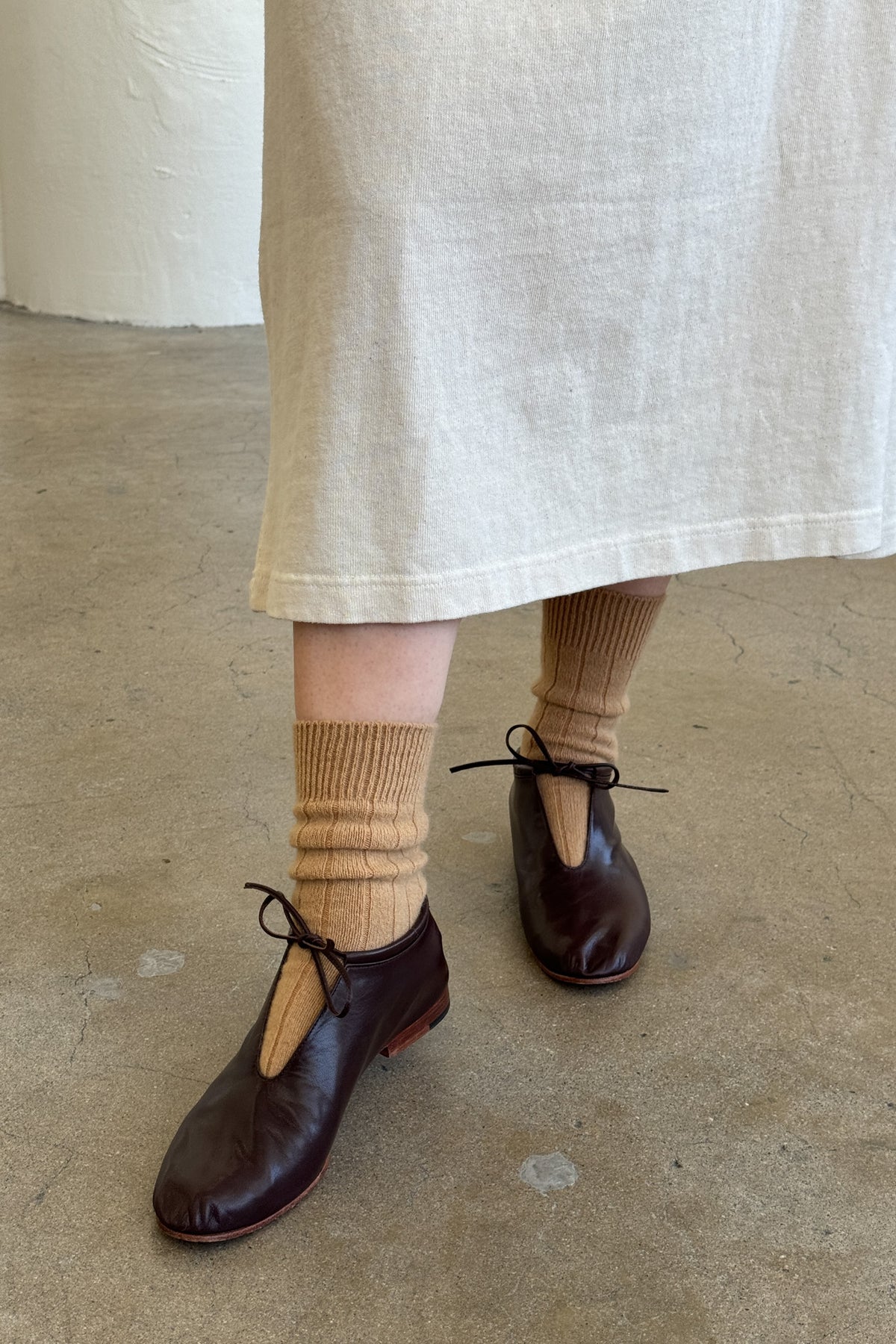 Classic Cashmere Sock – Earthen