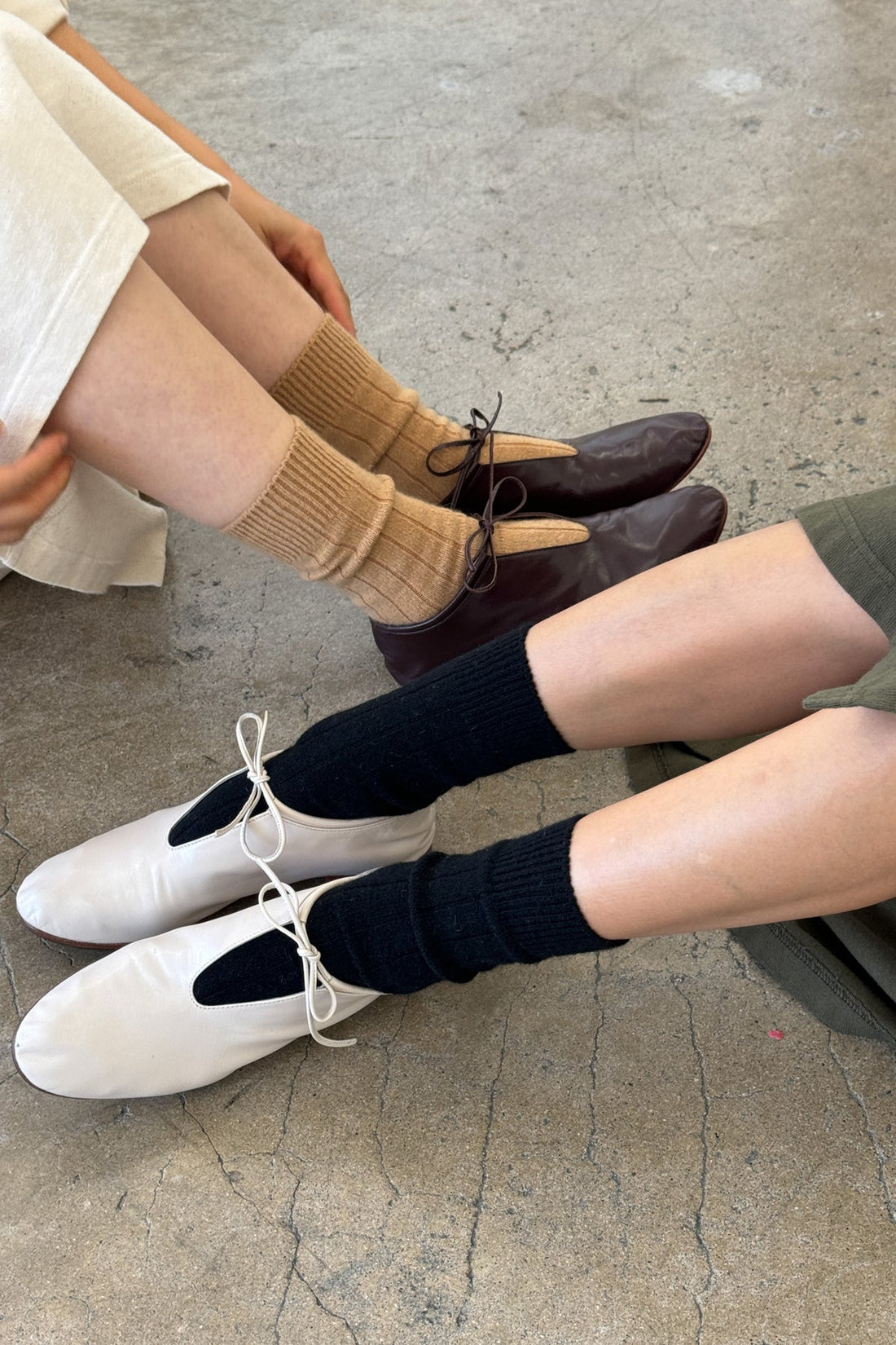 Classic Cashmere Sock – Earthen