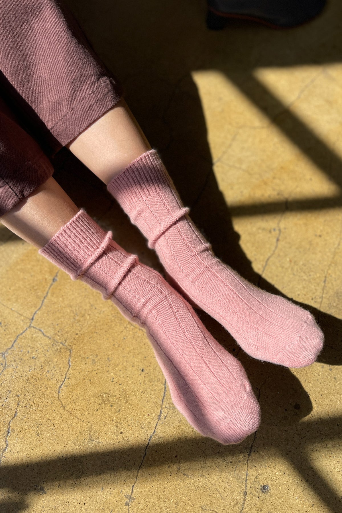 Classic Cashmere Sock – Earthen