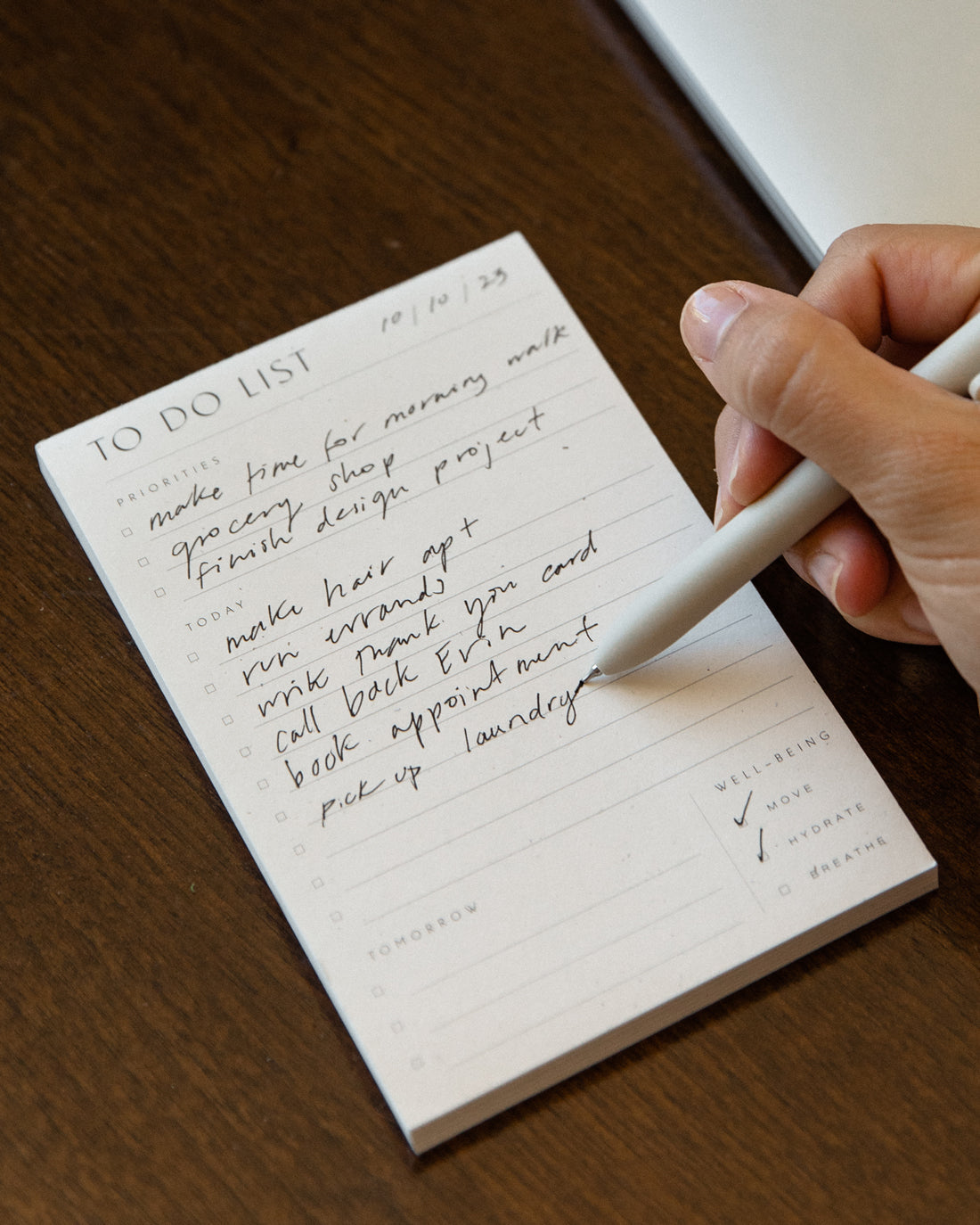 To Do List Pad – Earthen