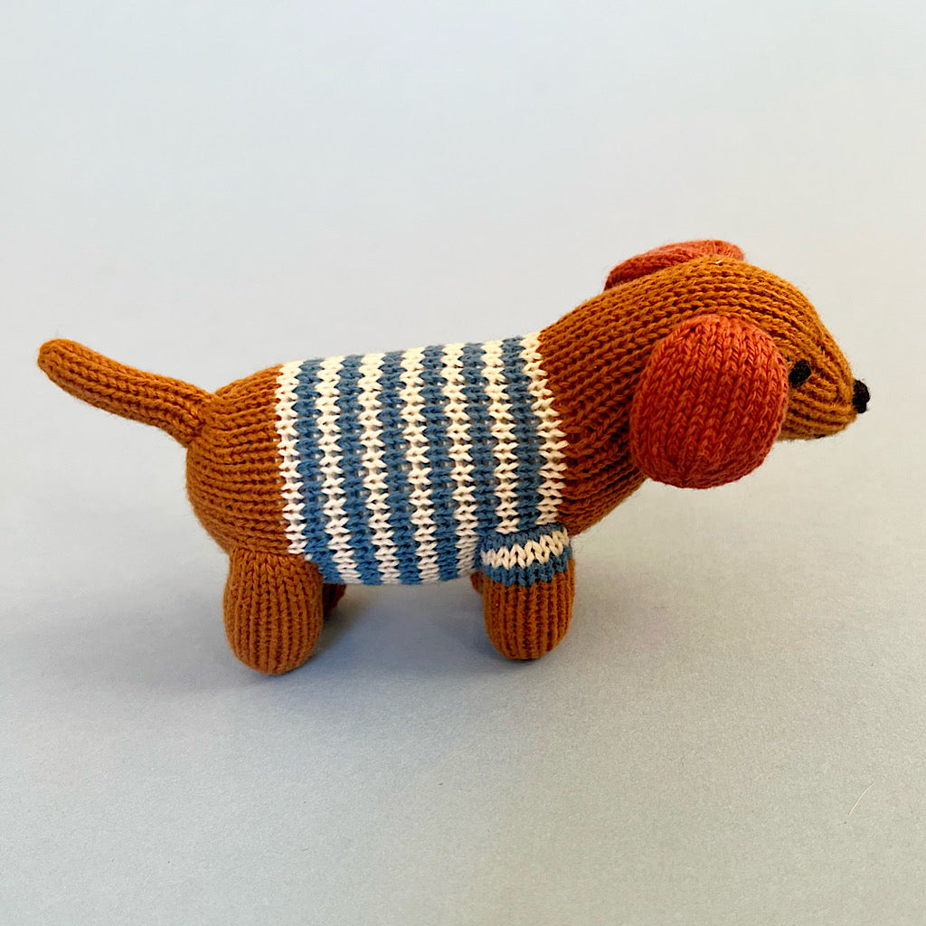 Baby Rattle - Dog – Earthen