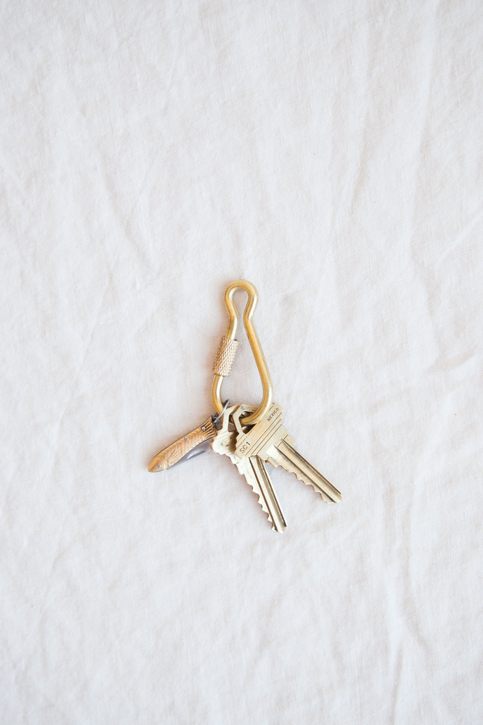 Brass Key Ring – Earthen