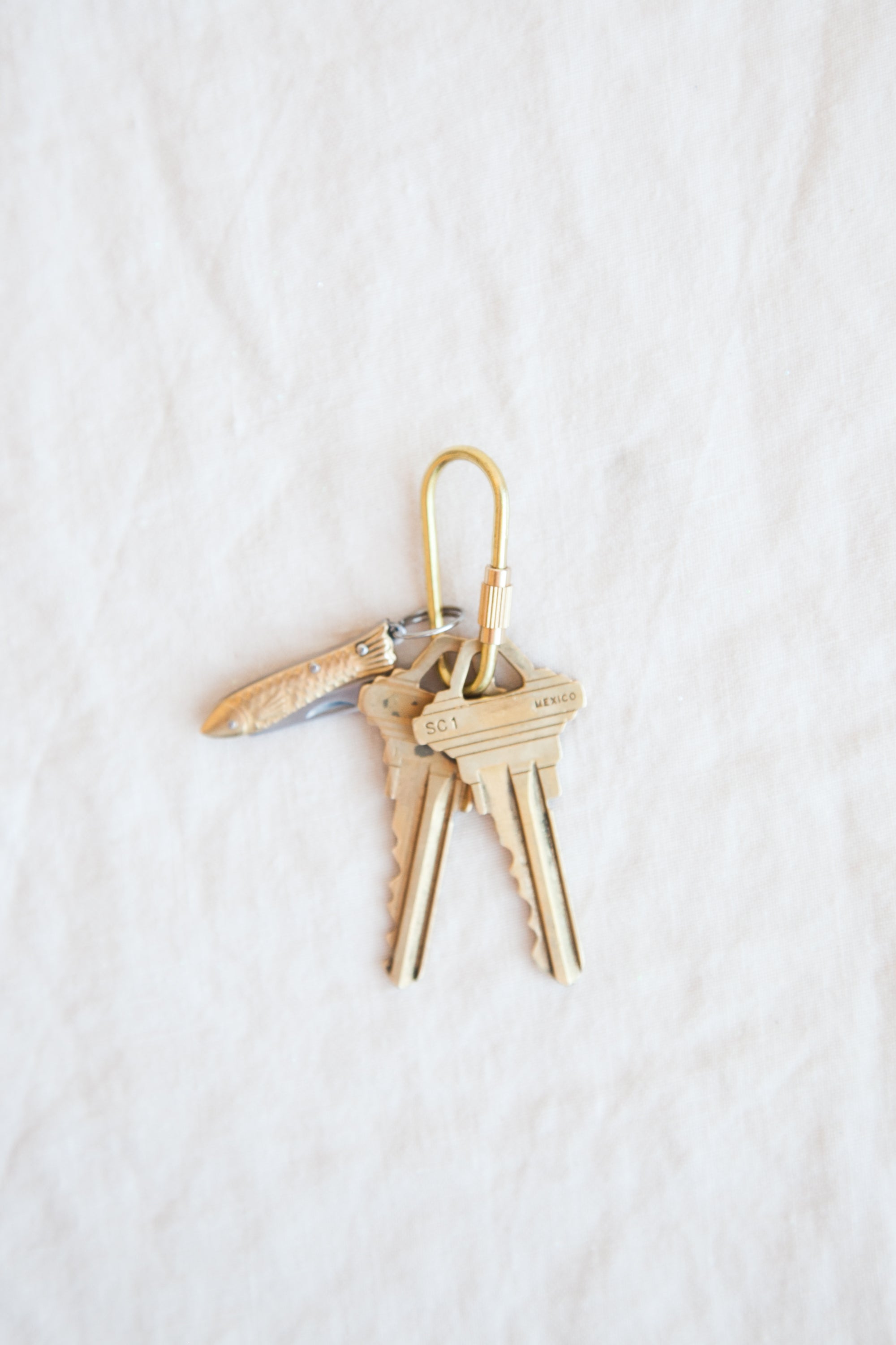 Brass Key Ring – Earthen