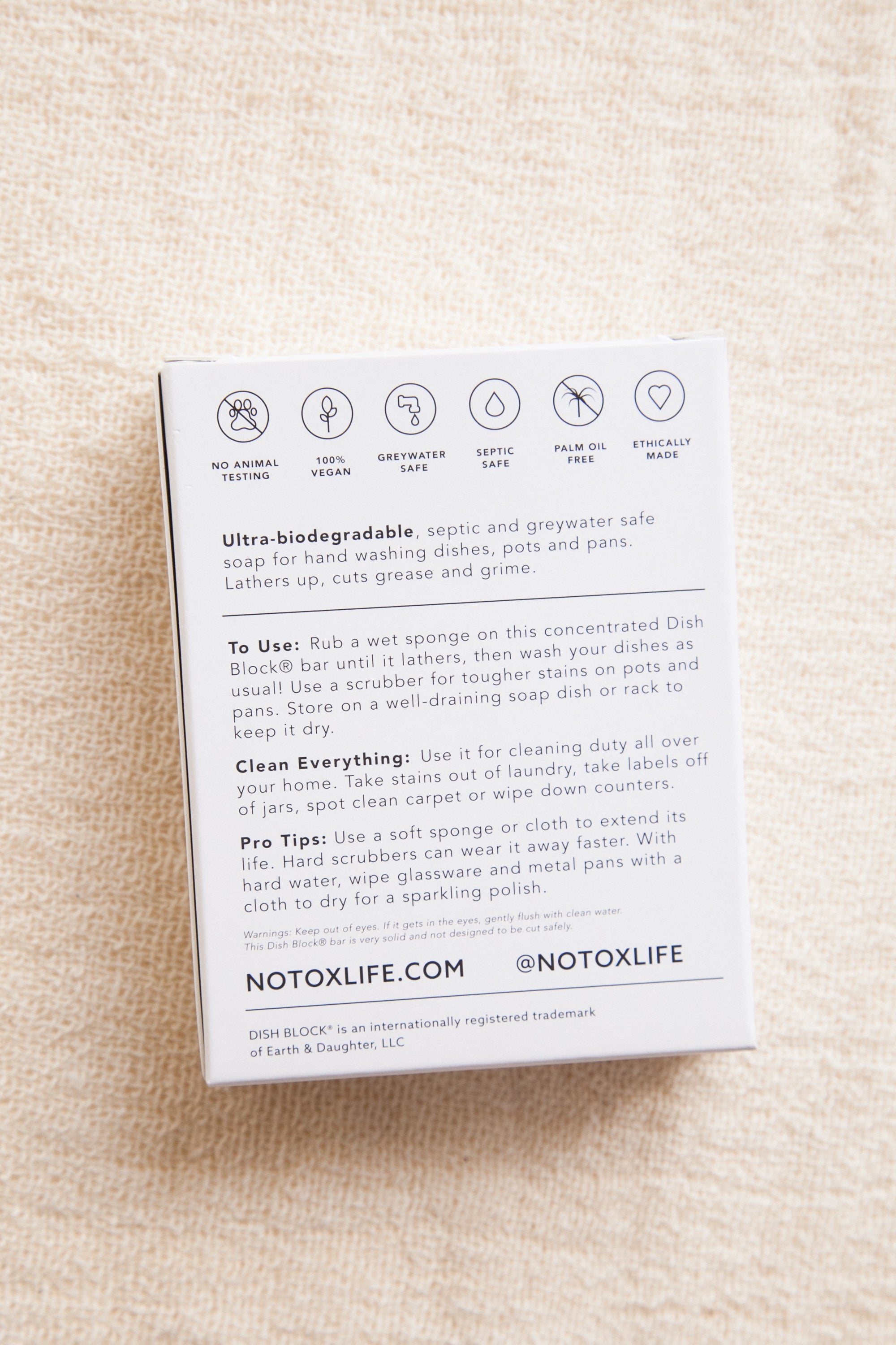 Dish Washing Block – Earthen