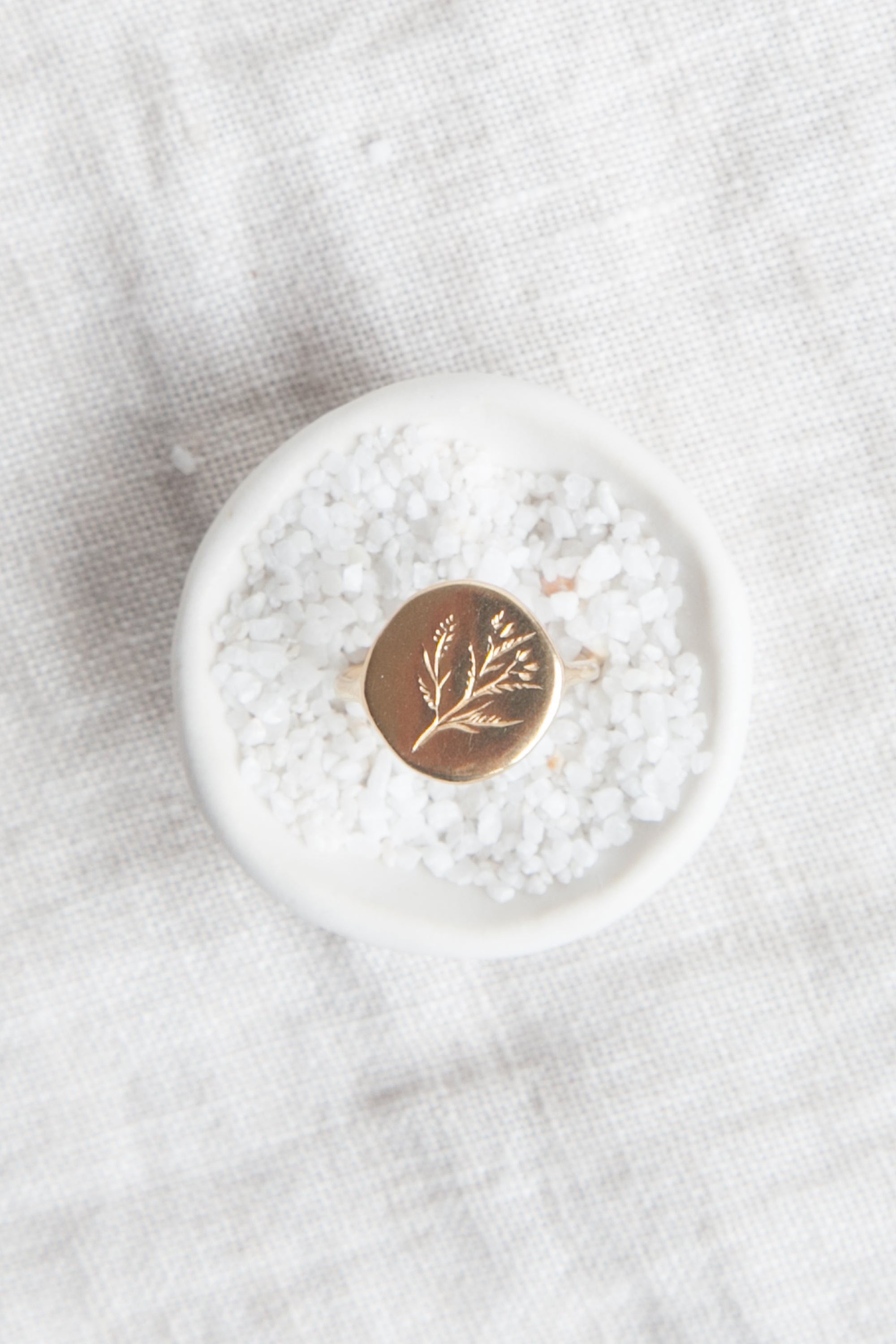 Wildflower Ring - Gold Vermeil – Earthen