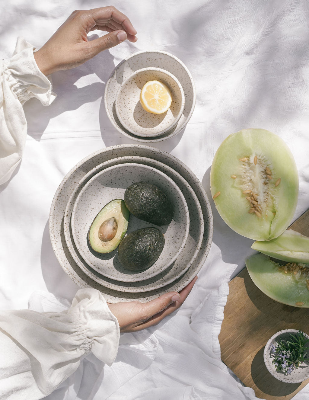 Nesting Bowls - Full Set / Pebble – Earthen