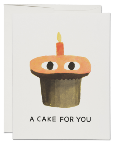A Cake for You Greeting Card – Earthen